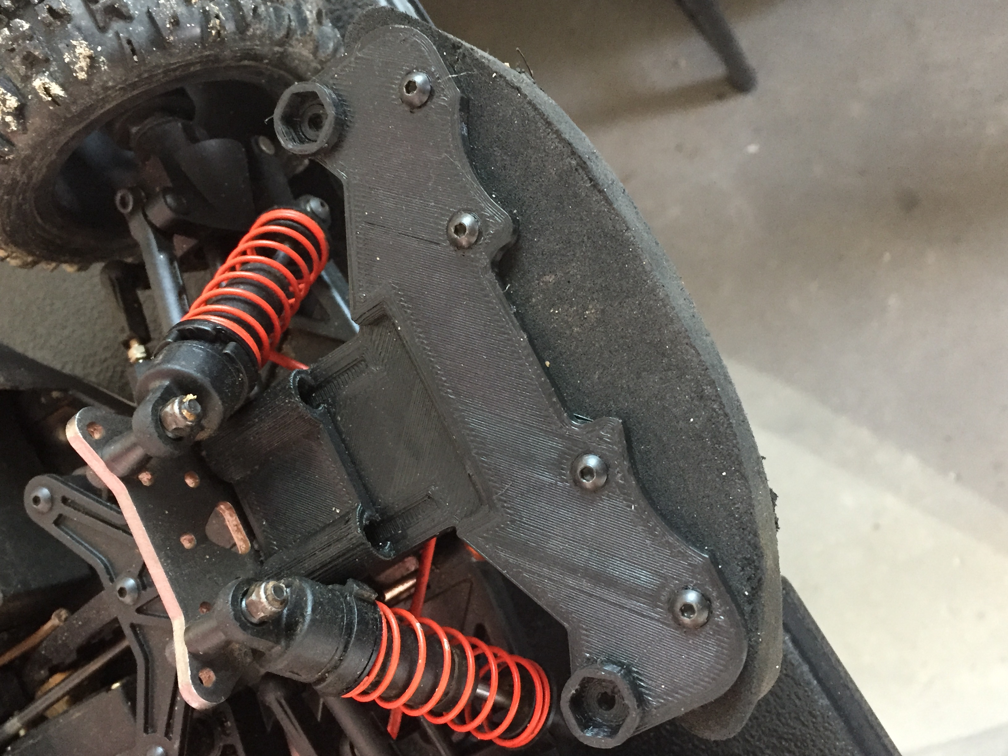 3D printing wr8 bumper・Cults