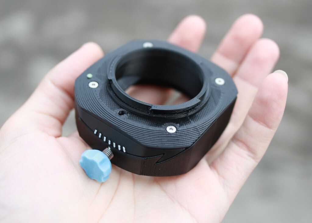 📷 CANON EF Lens Adjustable Tilt Adapter for EOS M & FUJIFILM X Cameras ...