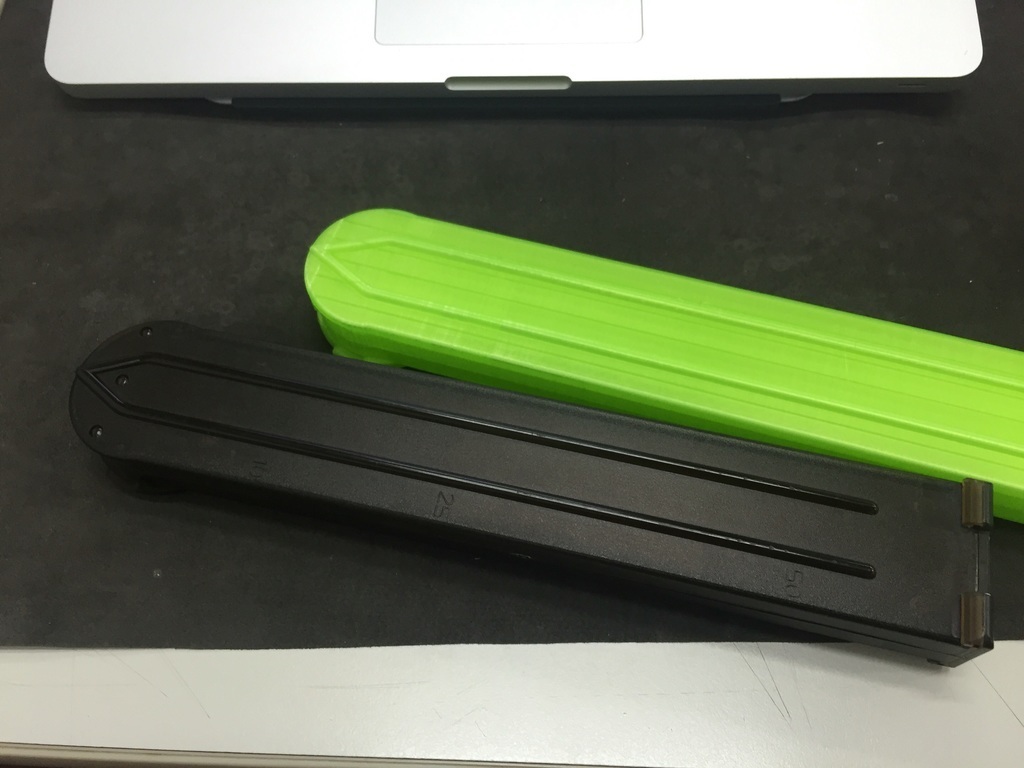 Free 3D file 1:1 Airsoft P90 AEG Magazine for reference 🔫 ・3D printer ...