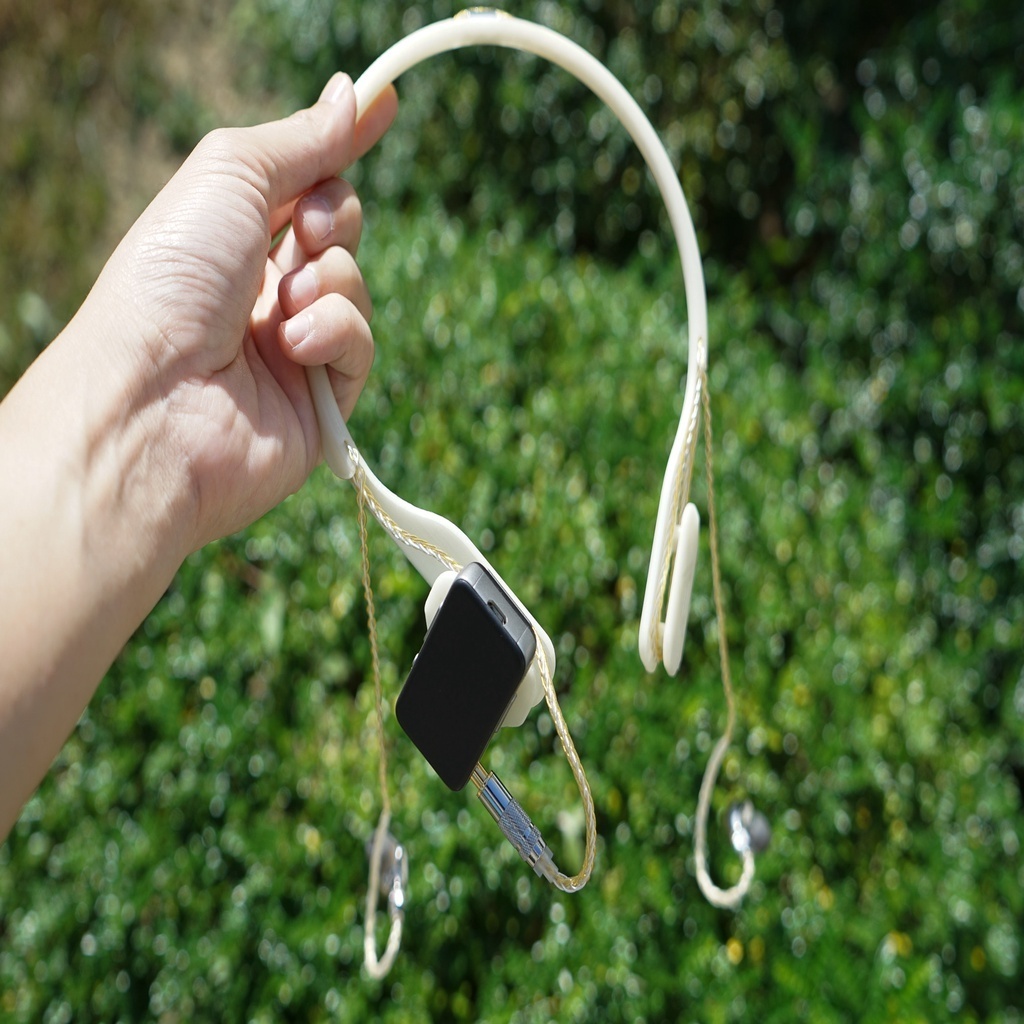 Free 3D file EarStudio ES100 Wire-Hiding Neckband 🎵 ・3D print design to ...