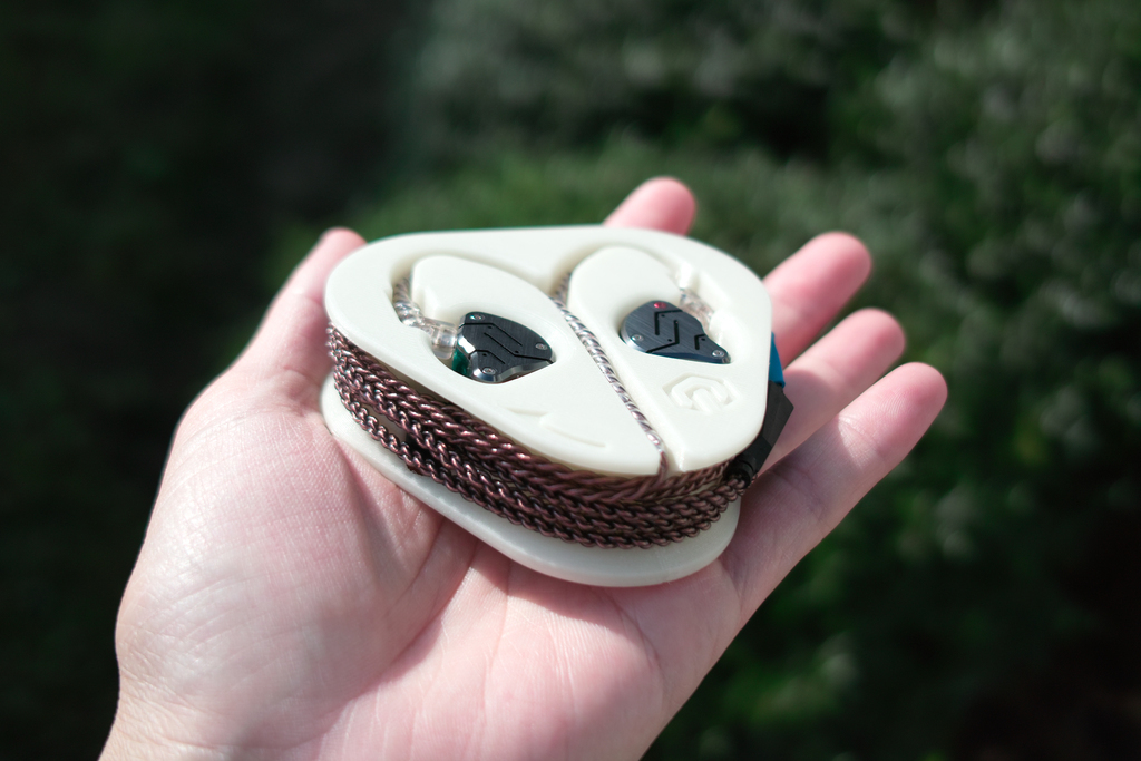🎵 KZ ZSN IEM EARPHONE WRAP CASE・Free 3D File for ・Cults