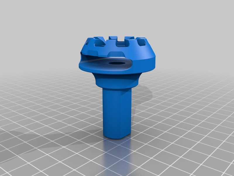 Free 3D file Cookie Cutter type muzzle device for airsoft P90 🍪 ・3D ...