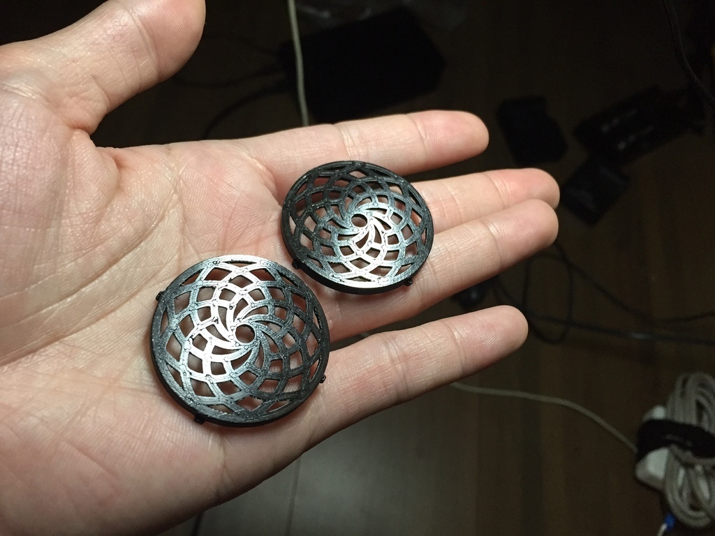 🎵 KOSS KSC75 Fibonacci Grills Mod・Free 3D File for ・Cults