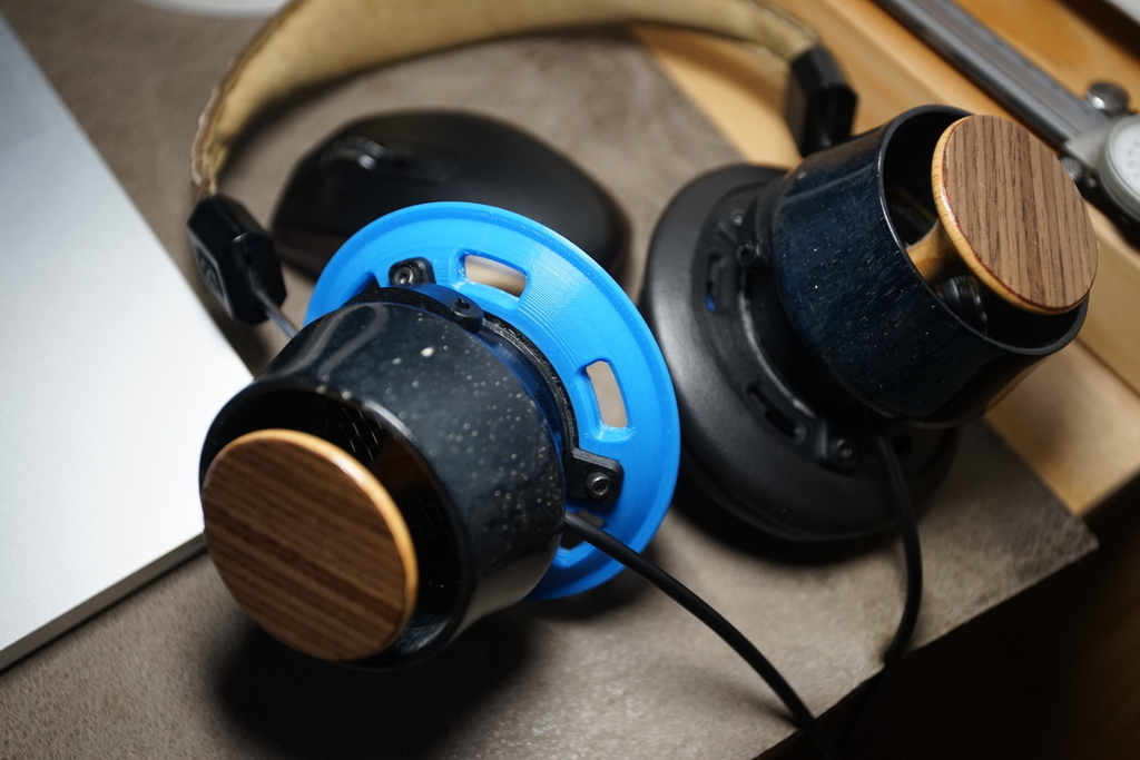 👂 GRADO SR Series Ear Pads Adapter with Adjustable Vent・Free 3D File ...