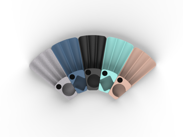 ⛲ Sectored Fountain Pen Plate・Free 3D File for ・Cults