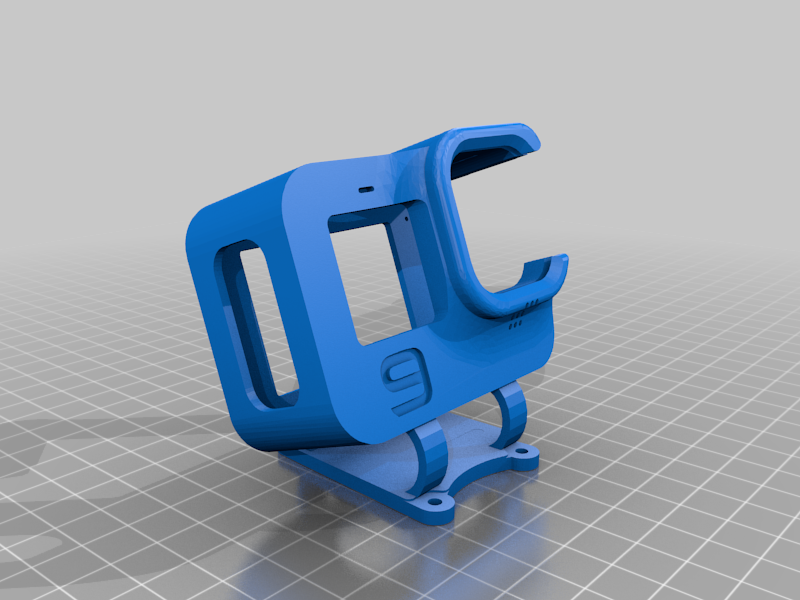 📷 project 399 super G Gopro 9 mount・Free 3D File for ・Cults