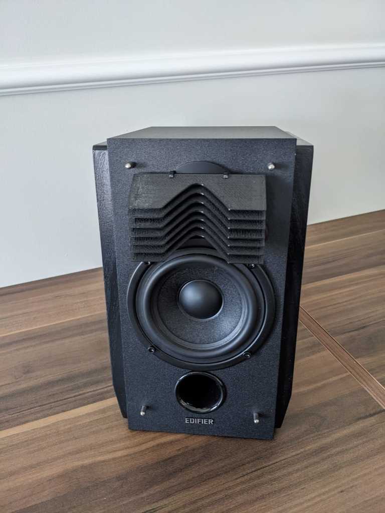 Free 3D file Edifier R1855DB Acoustic Lens 🔉 ・3D printer design to ...