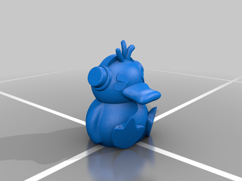 Archivo 3D gratis Psyduck con auriculares 🐉 ・Modelo para descargar y ...