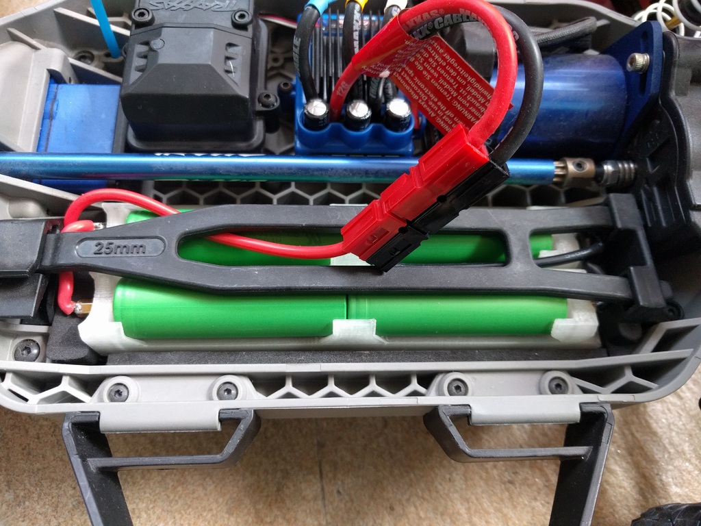 🔋 High current 18650/21700 holders with integrated spring・Free 3D File ...