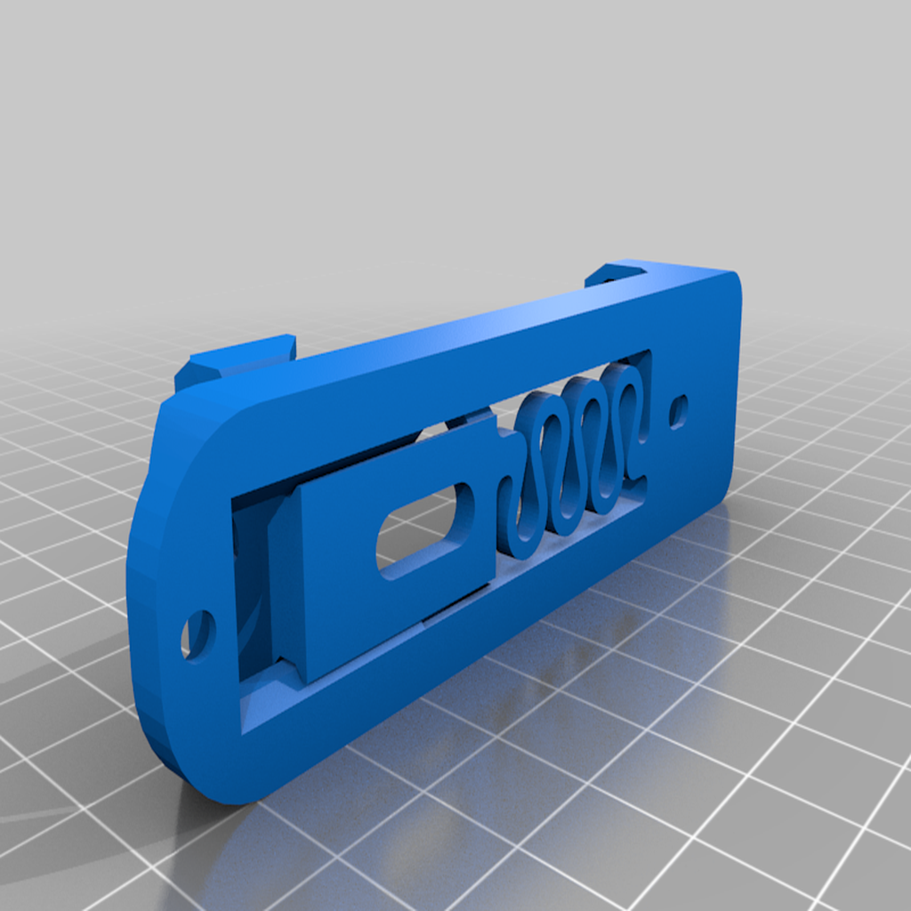 Free 3D file High current 18650/21700 holders with integrated spring 🔋 ...