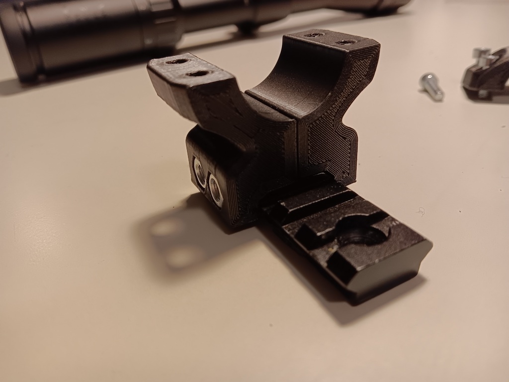 ⚽ Scope Mount's Picatinny Rail Collection (25,4mm tube scopes) V2・Free ...