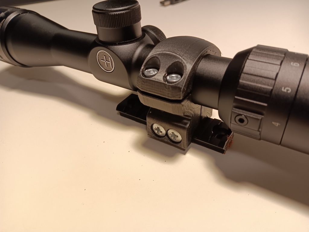⚽ Scope Mount's Picatinny Rail Collection (25,4mm tube scopes) V2・Free ...