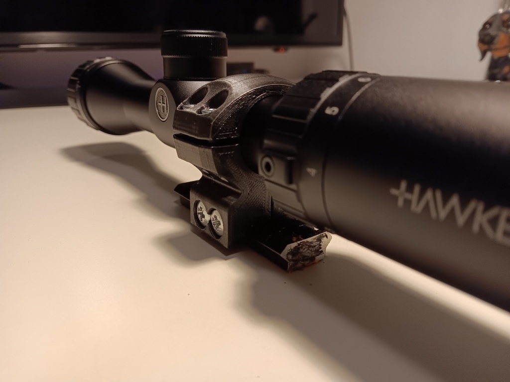 ⚽ Scope Mount's Picatinny Rail Collection (25,4mm tube scopes) V2・Free ...