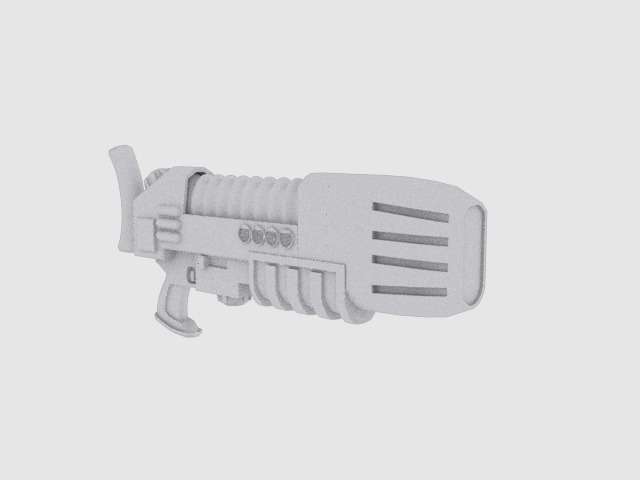 Free 3D file 40k Plasma Gun 🔫 ・Model to download and 3D print・Cults