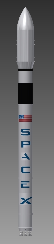 Free 3D file SpaceX Falcon 9 Rocket 🚀 ・3D printing template to download ...