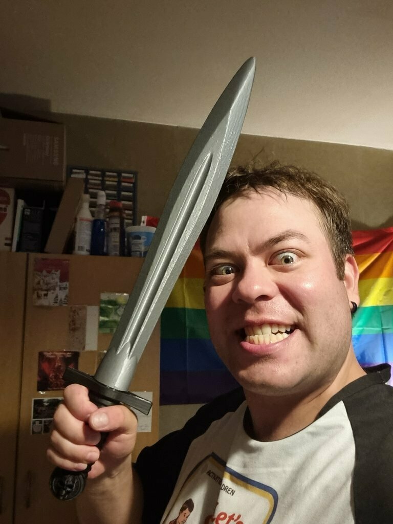 Free 3D file Pirate Dagger Sword remix 160% (395mm tall) 🏴‍☠️ ・3D ...