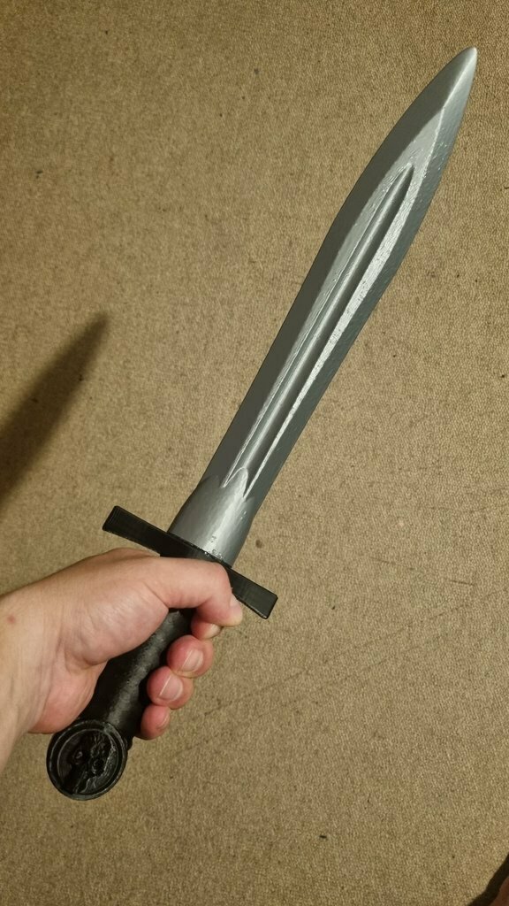 Free 3D file Pirate Dagger Sword remix 160% (395mm tall) 🏴‍☠️ ・3D ...