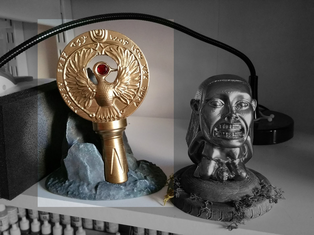 🎭 Indiana Jones Raiders of the lost ark - Head piece BASE・Free 3D File ...