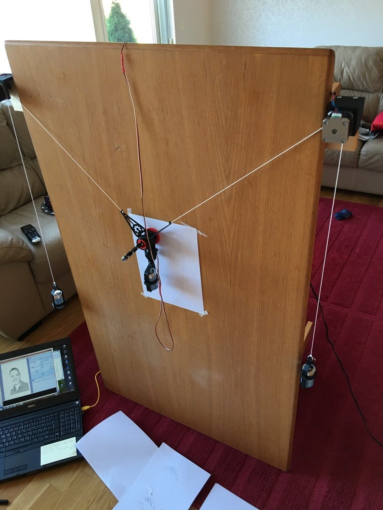 3D printed POLAR DRAWBOT・Cults