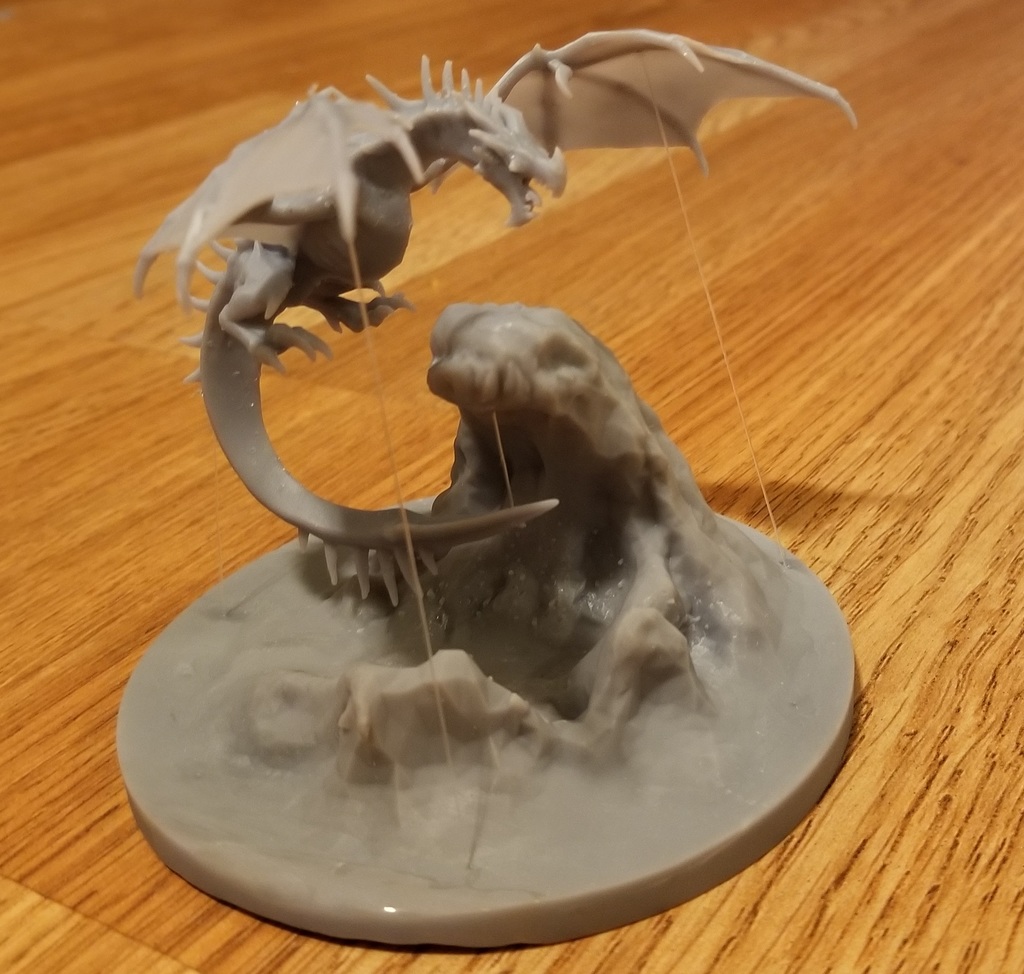 🐉 Impossible Dragon・Free 3D File for ・Cults