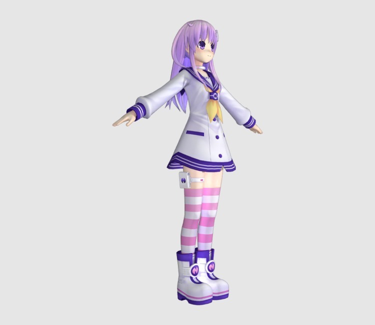 👽 Hyperdimension Neptunia Nepgear・Free 3D File for ・Cults