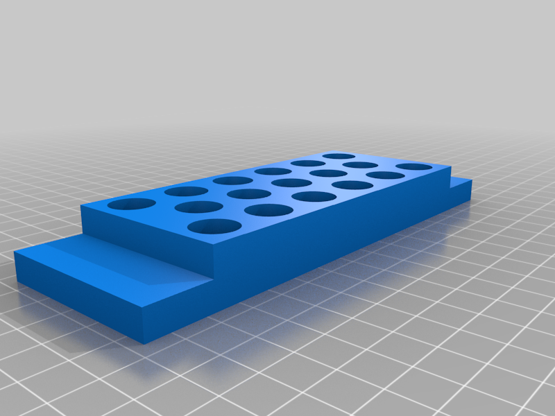 ⭐ 1/2" 17-Well Star Plate (Fireworks)・Free 3D File for ・Cults