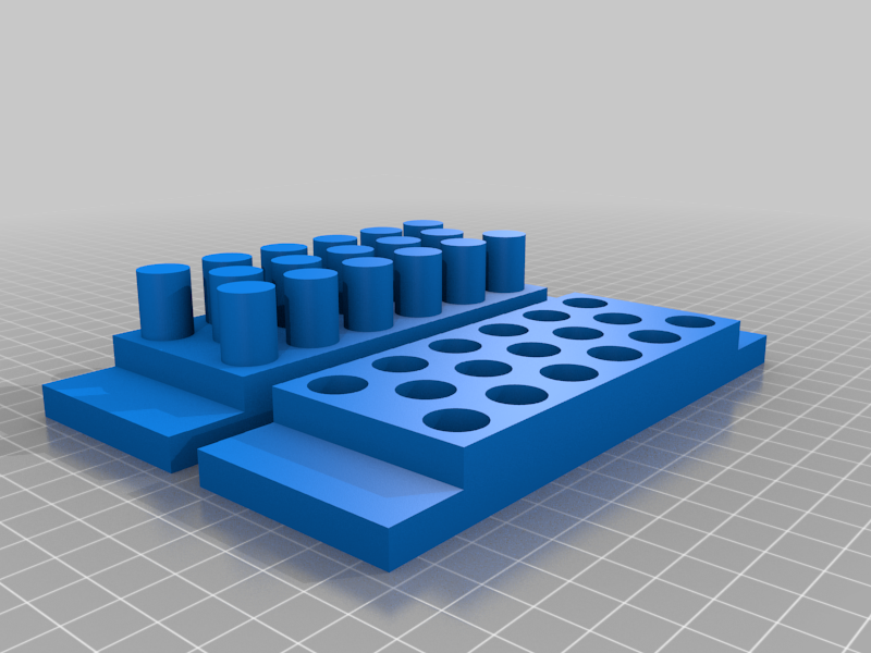 ⭐ 1/2" 17-Well Star Plate (Fireworks)・Free 3D File for ・Cults