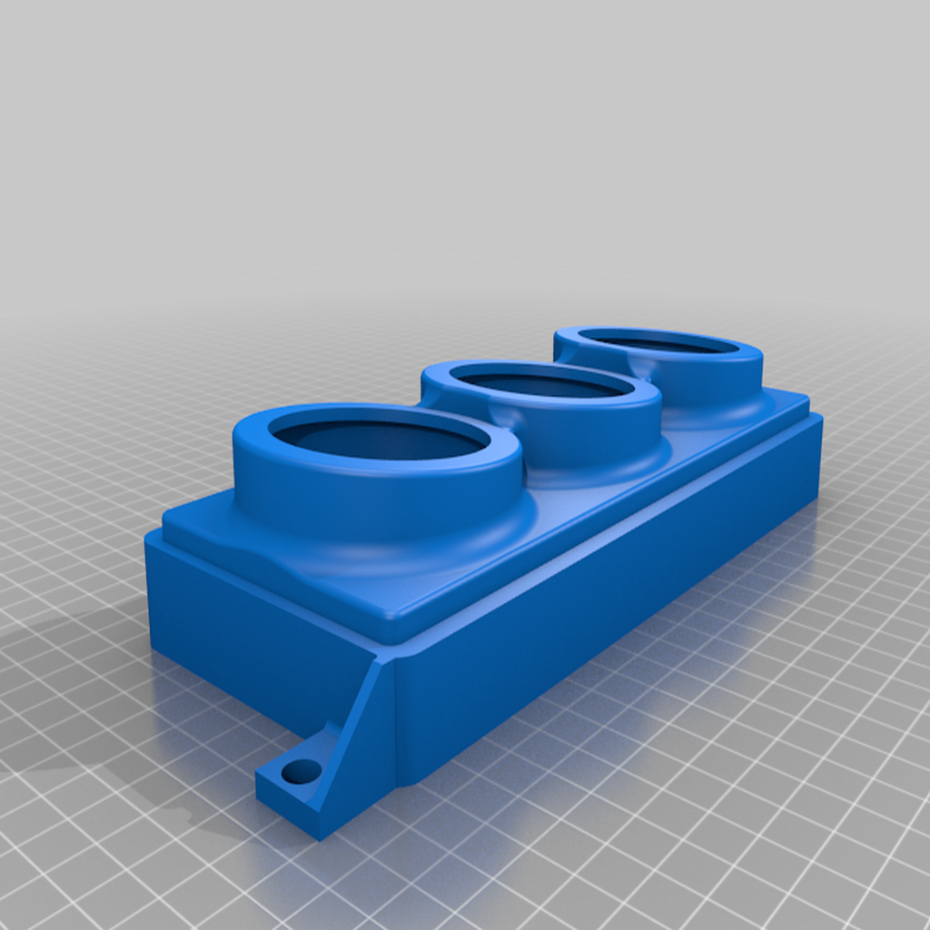 3D file Dodge 80s/90s Truck/Car Gauge Pods 🚗 ・3D printing design to download・Cults