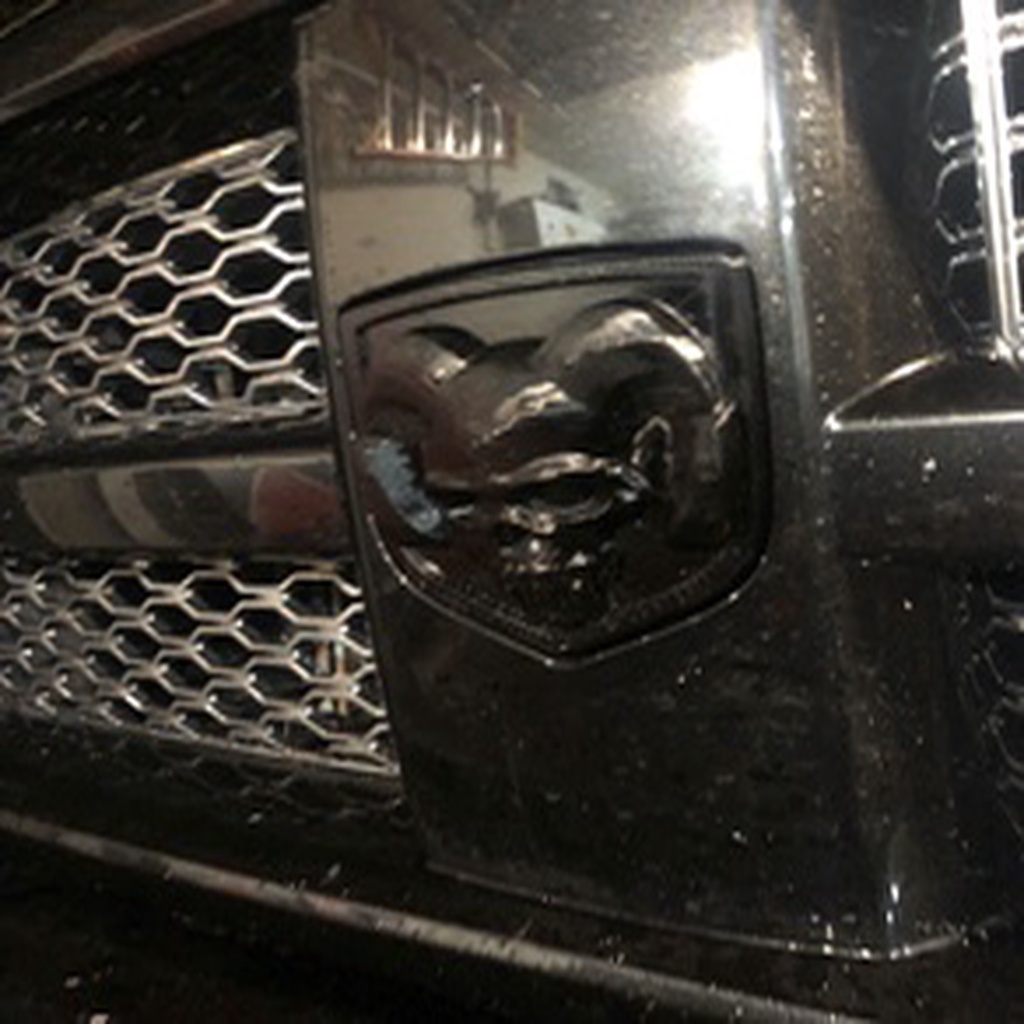 🐏 Evil Dodge Ram Grill Emblem・ 3D File for ・Cults