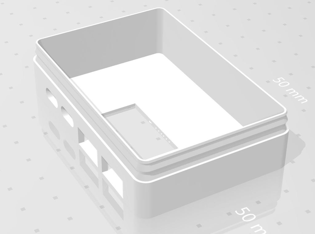 Free 3D file USB Power bank based on MakerHawk 18650-Board case (H961-U ...