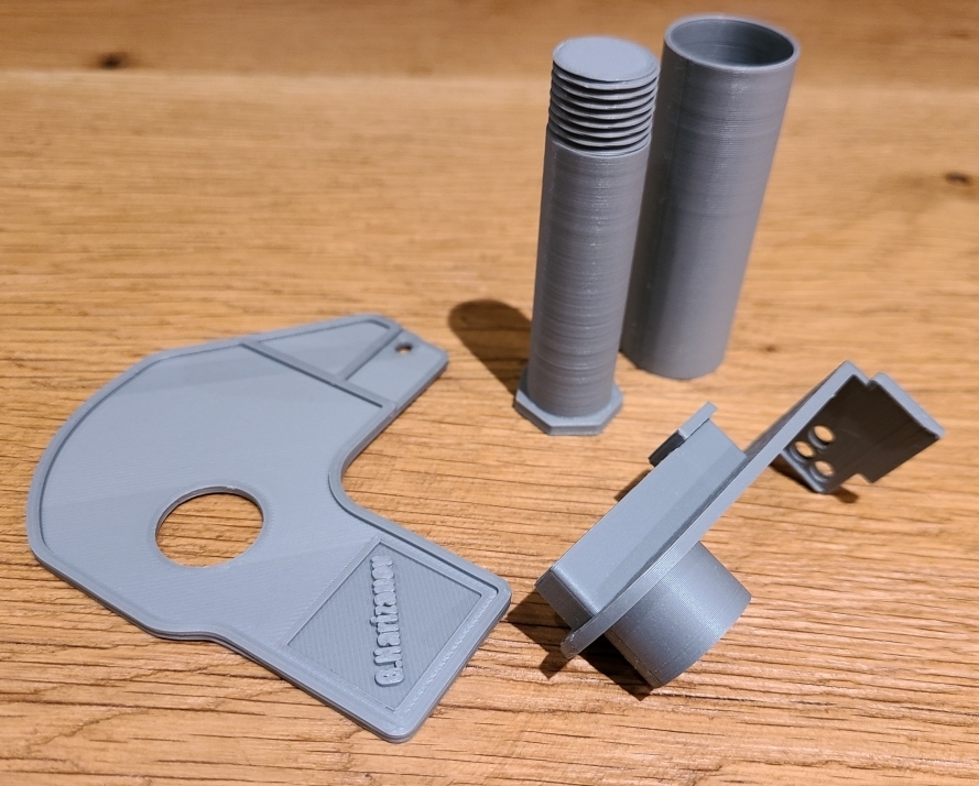 Free 3D file Brother QL-800 paper roll holder 🏠 ・3D printer model to ...