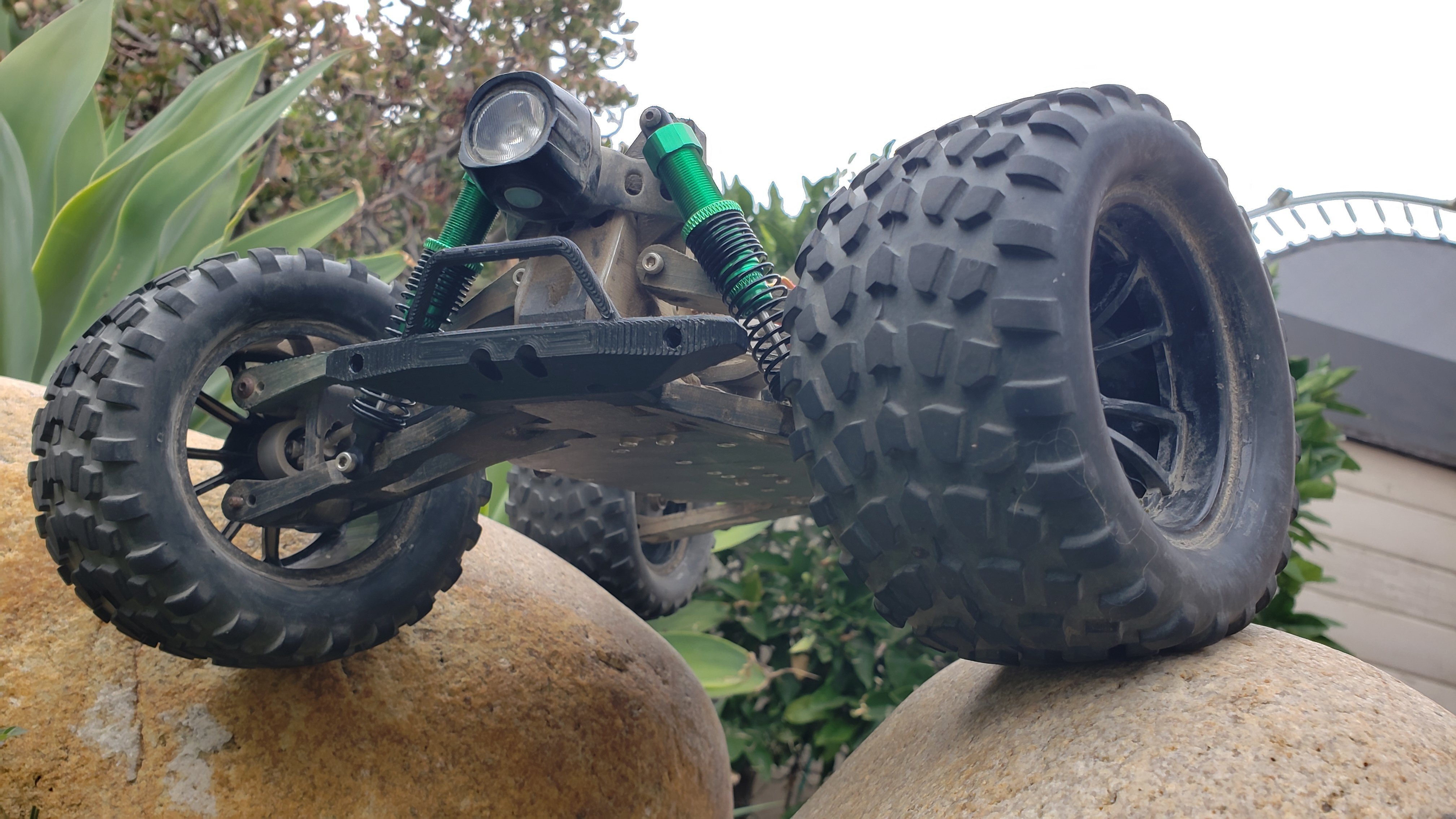 3D printable "High Woods" Front Bumper for RC Crawlers・Cults