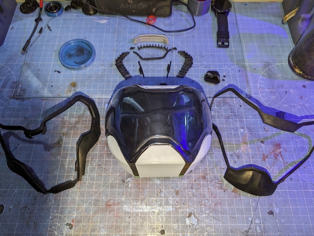 Free 3D file Doom 4 Helmet Split Vents ETC 🪖・3D printable object to ...