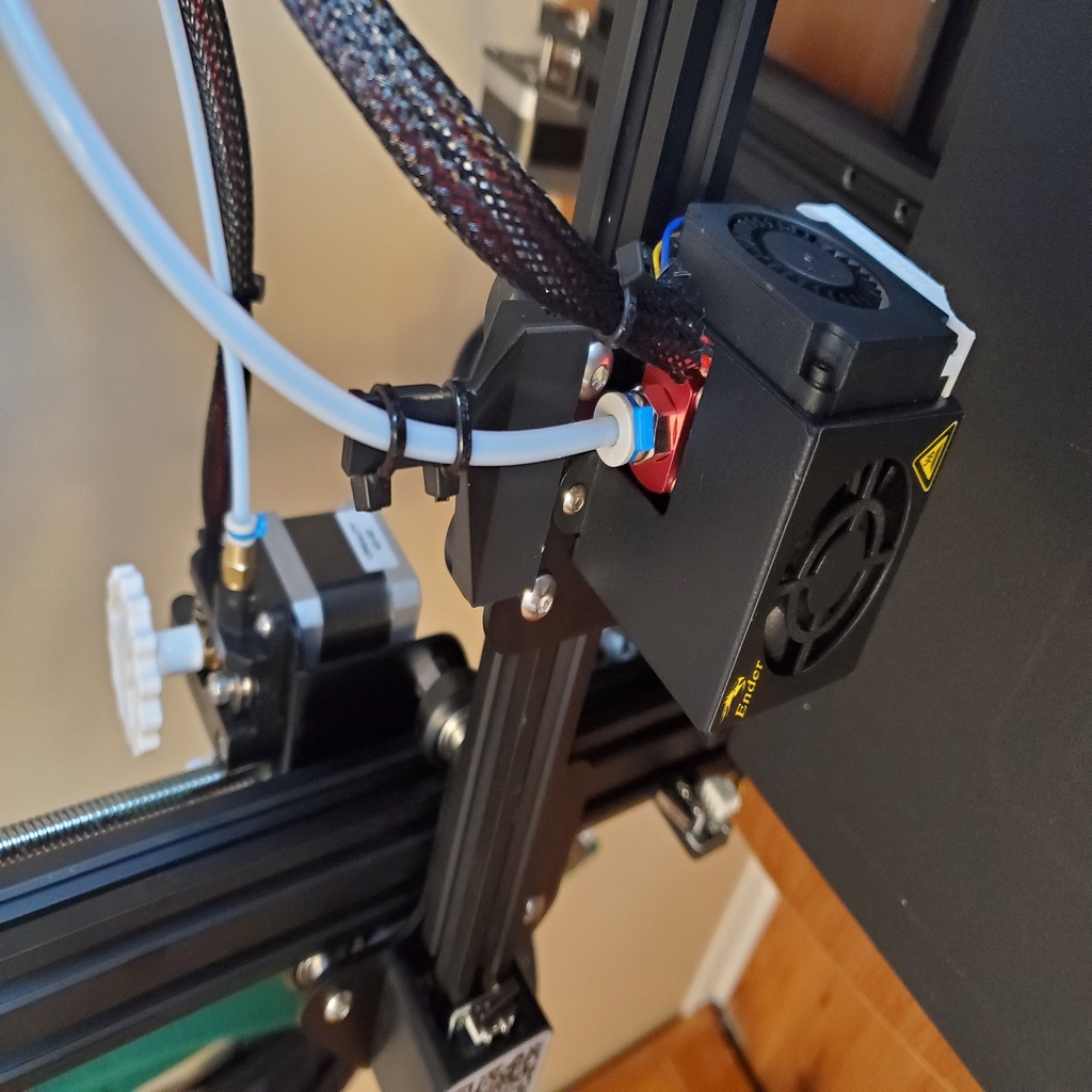 Free 3D file Ender 3 Bowden Tube support 🔧 ・3D printer design to ...