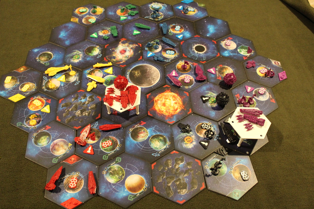 🚗 TI4 Fleet Stand・文件用于 免费 3D ・Cults