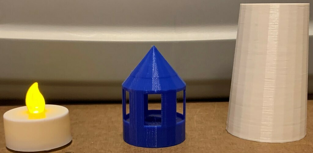 🫖 Tea Light Lighthous・Free 3D File for ・Cults