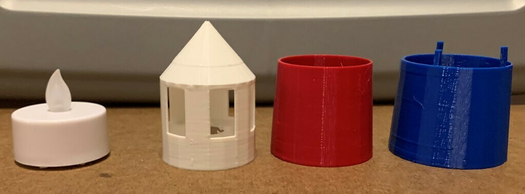 🫖 Tea Light Lighthous・Free 3D File for ・Cults