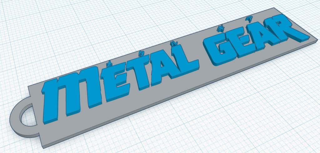 Free 3D file Metal Gear Solid NES Keychain ⚙️ ・3D printable design to ...