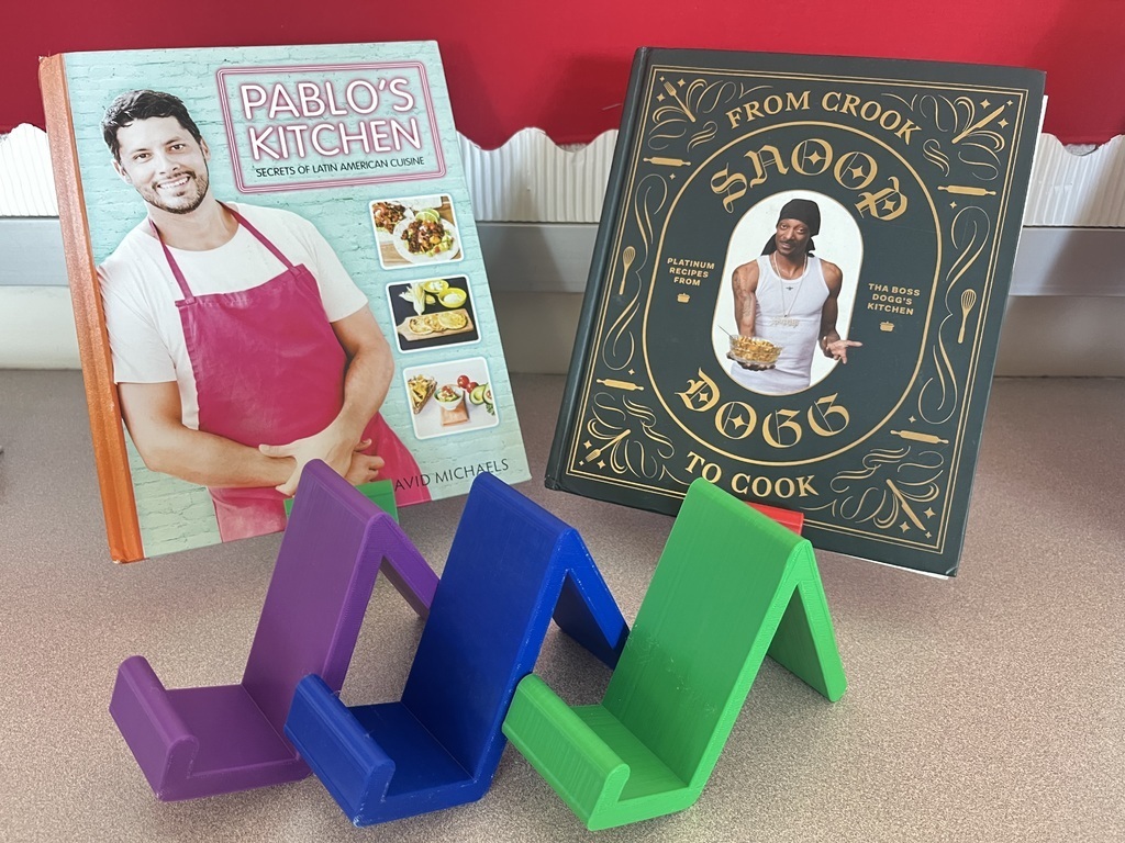 📚 Book Stand・Free STL File for 3D printing・Cults