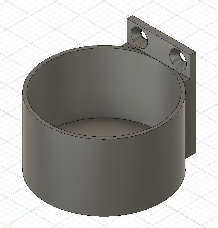 Free 3D file Wall mount for Voss 375 ML dosing container 🐾 ・3D print ...