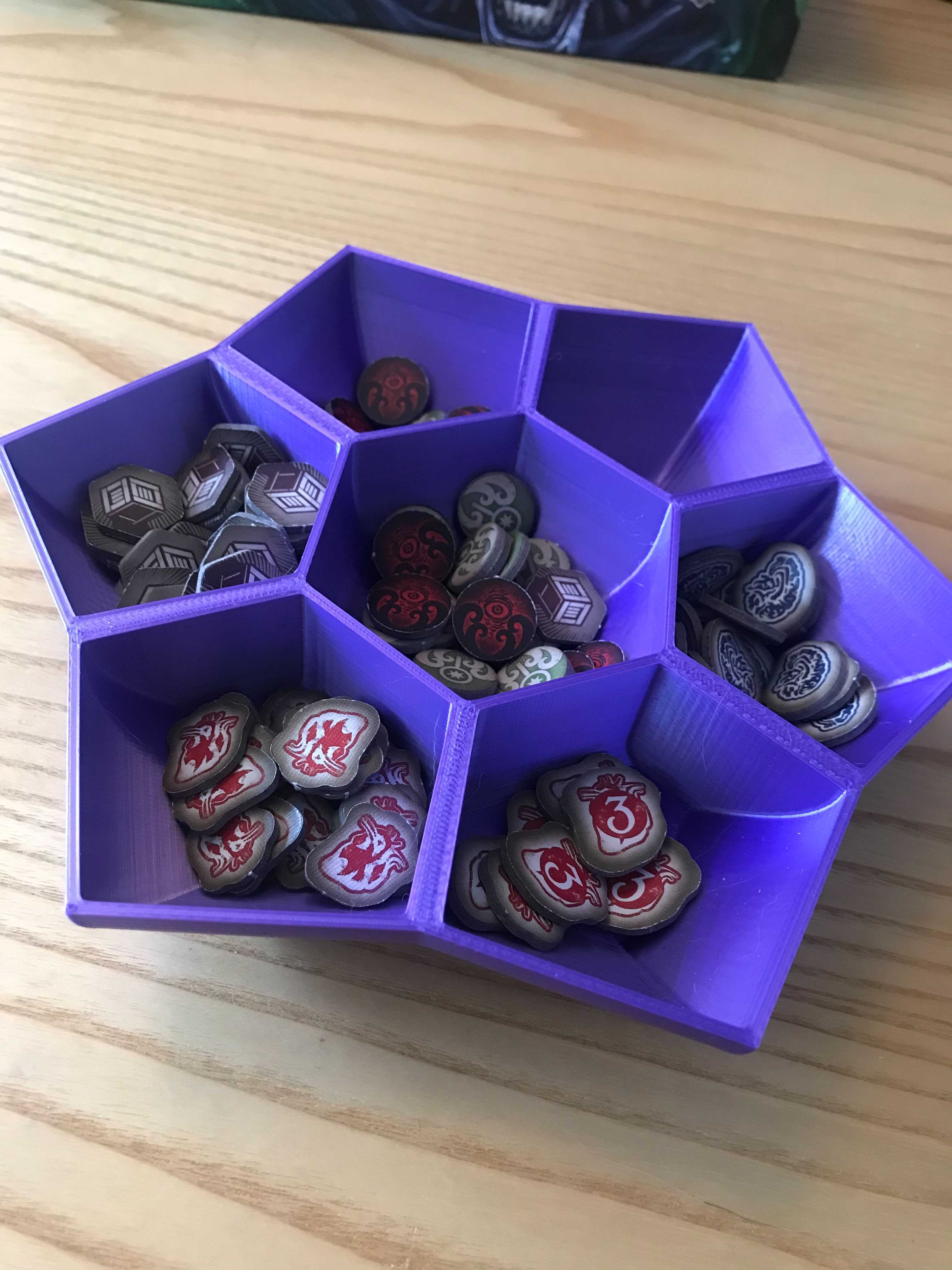 3D print Boardgame Token Bowls・Cults