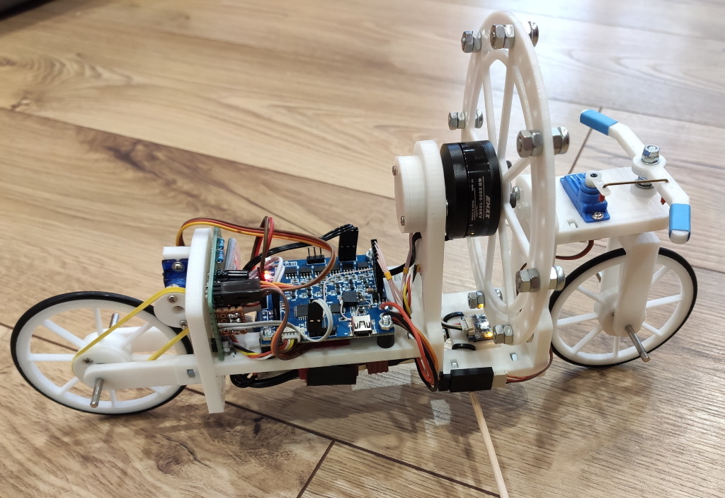 Free STL file Self balancing bike 🤖・3D print design to download・Cults