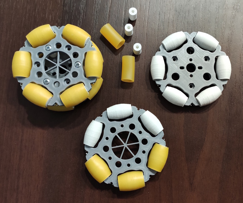 Free 3D file Omni wheel for BLDC motor 🛞 ・3D printing idea to download・Cults