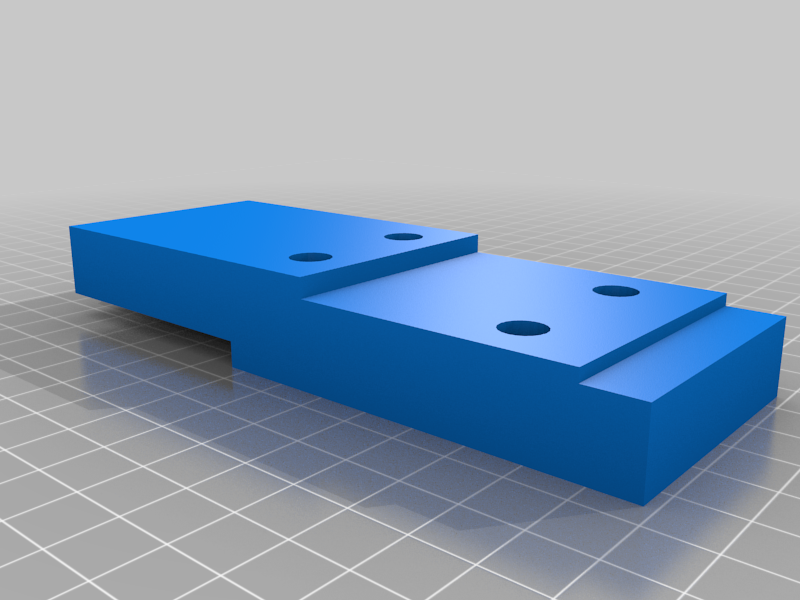 Free 3D file Under counter slide mount 🛝 ・Template to download and 3D ...