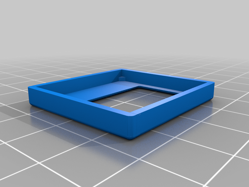 Free 3D file Holder for OLED display SSD1306, but wider 🔧 ・3D printable ...