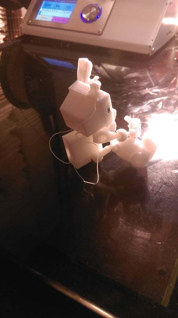 3D print Cymon Fully Posable Robot Toy・Cults