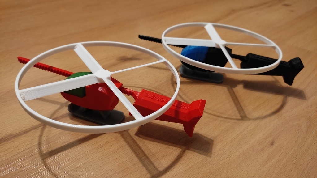 Free 3D file Flying helicopter toy 🚁 ・3D print model to download・Cults