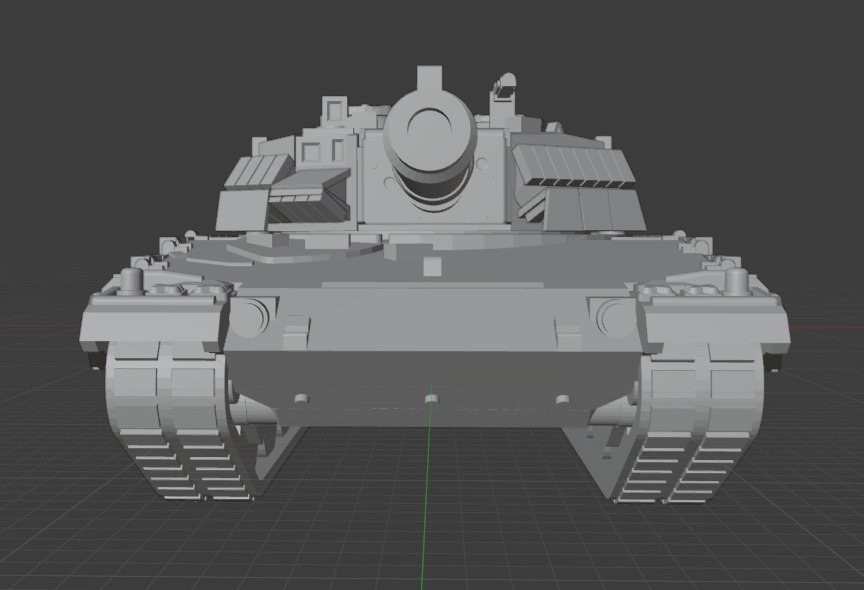🐆 Leopard 2A4V・Free 3D File for ・Cults