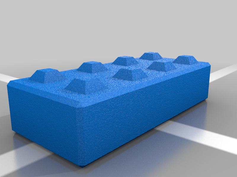 Free STL file Modular Concrete Barrier - Merkel Bricks 🧱 ・3D printing ...