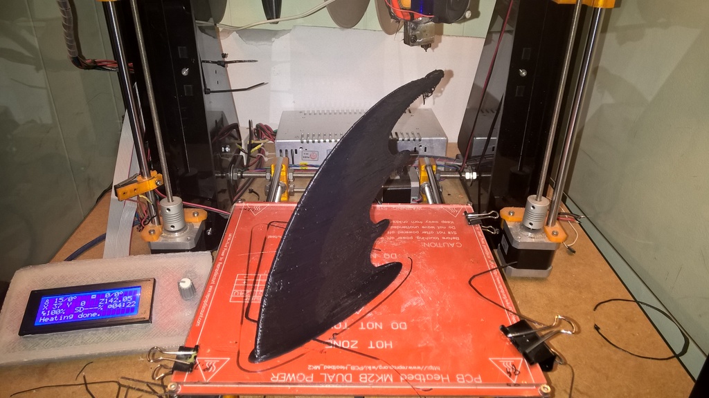 🚗 Bat-Fink car fin spoiler・Free 3D File for ・Cults